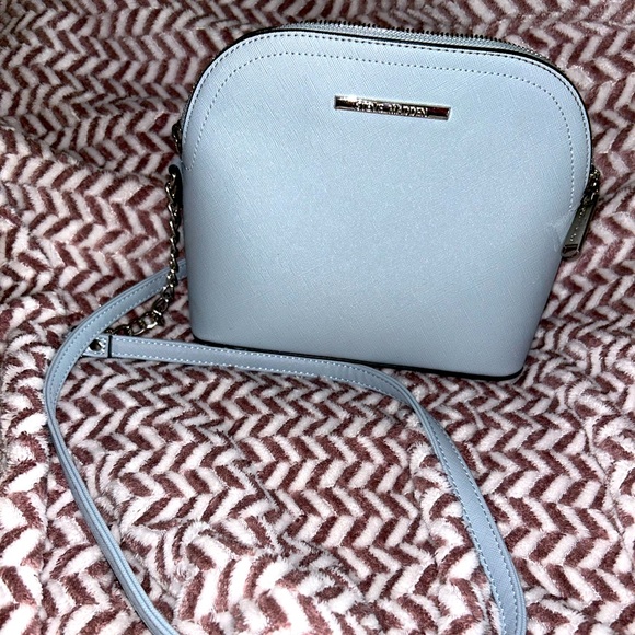 Steve Madden | Bags | Steve Madden Light Blue Crossbody Purse | Poshmark